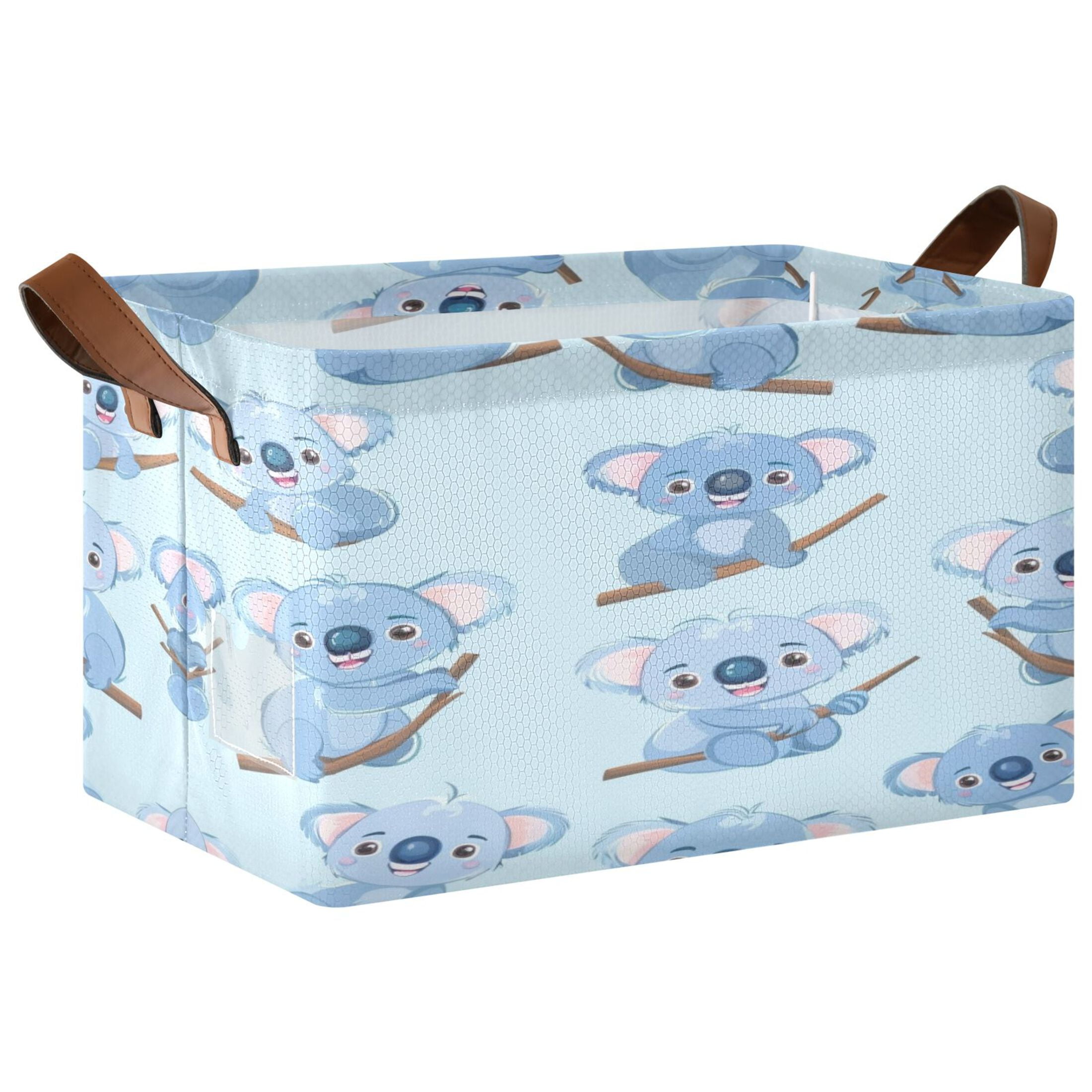 Ryvnso Cute Koalas Storage Bins Large Basket Foldable Cube Toys ...