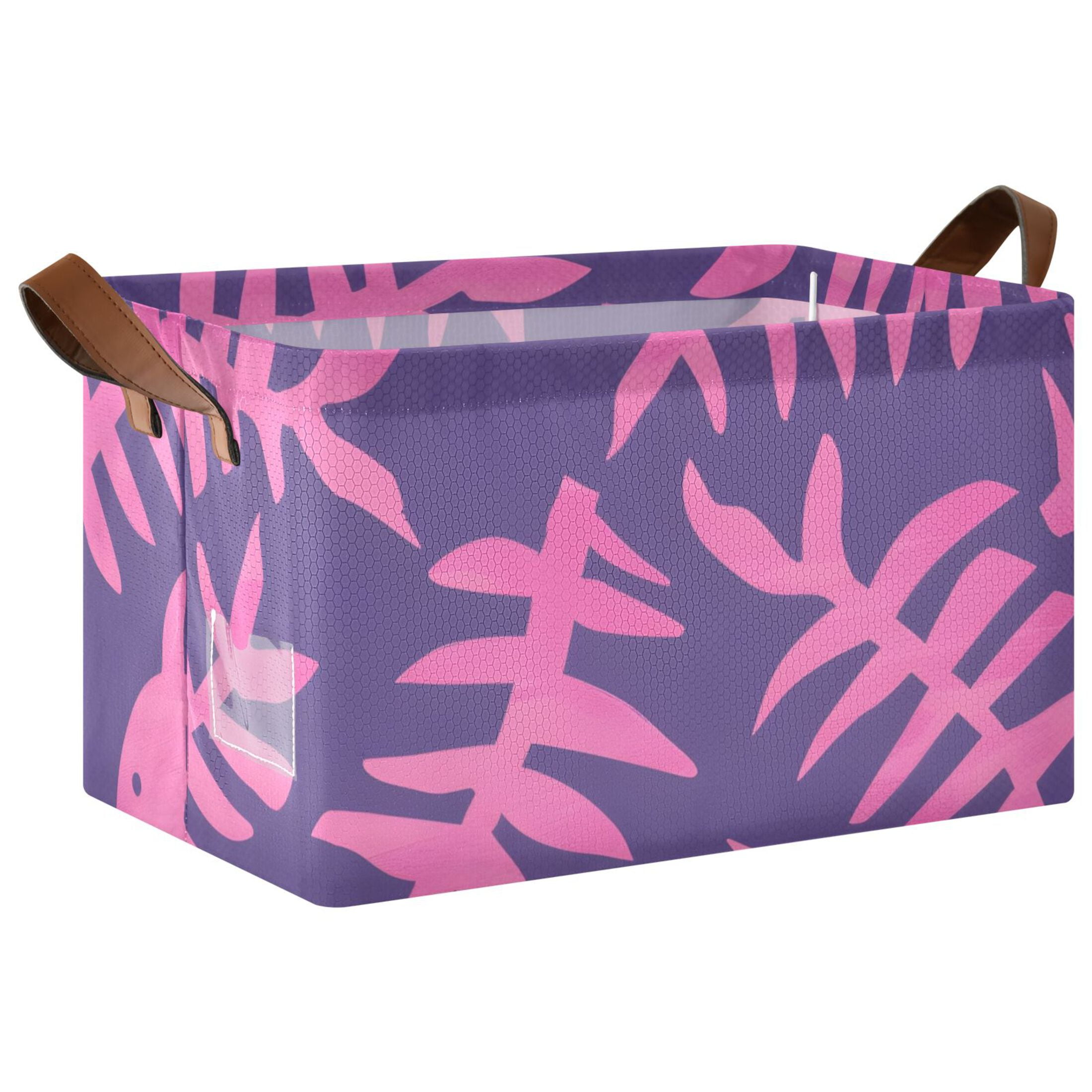 Ryvnso Fish Bone Storage Bins Large Basket Foldable Cube Toys Organizer ...