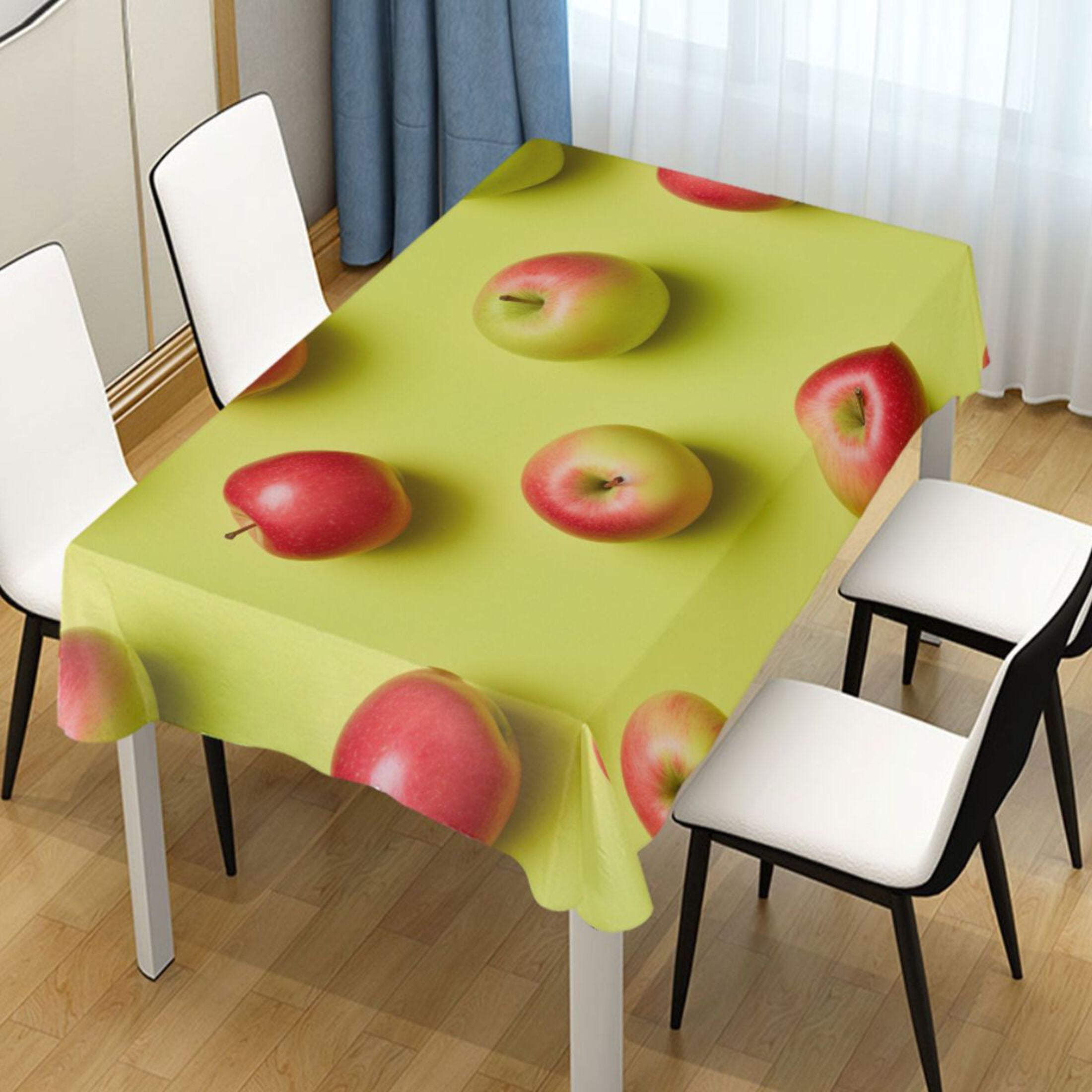 Ryvnso Fruit Apples Rectangle Table Cloth Tablecover Dinning Tablecloth ...