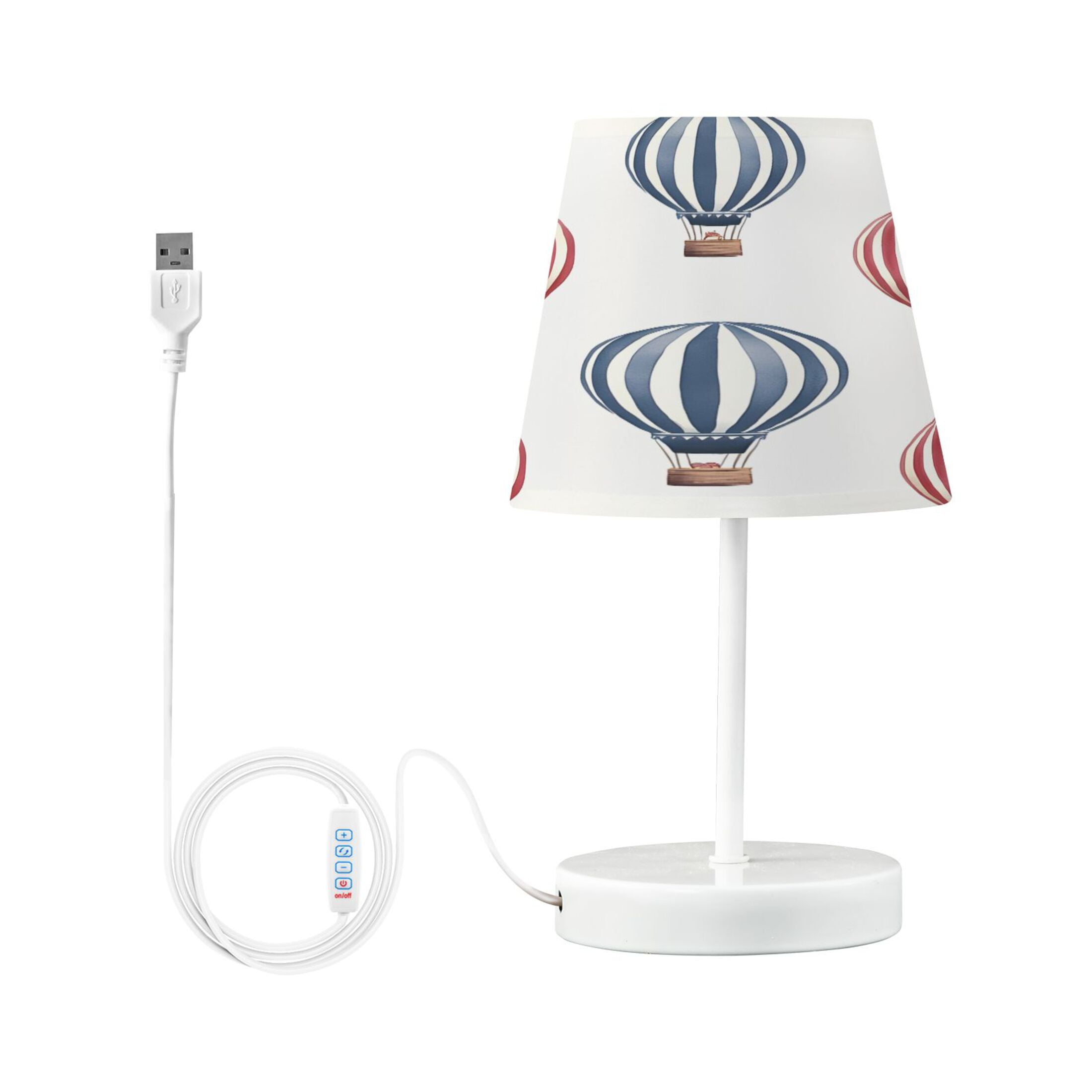 Ryvnso LED Bedside Table Lamp Balloons Bedroom Desk Lamps Nightstand ...