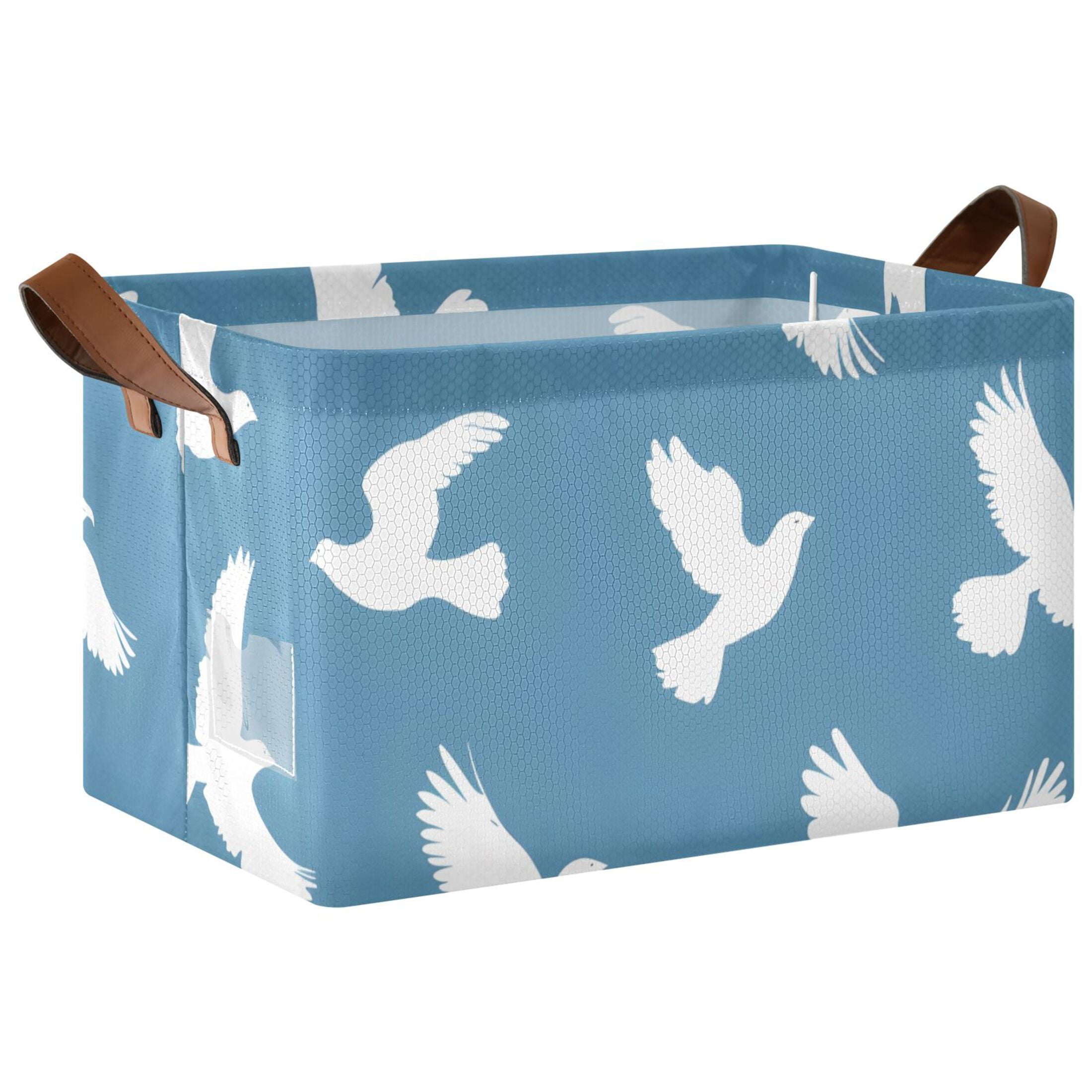 Ryvnso Pigeon Flying Storage Bins Large Basket Foldable Cube Toys ...