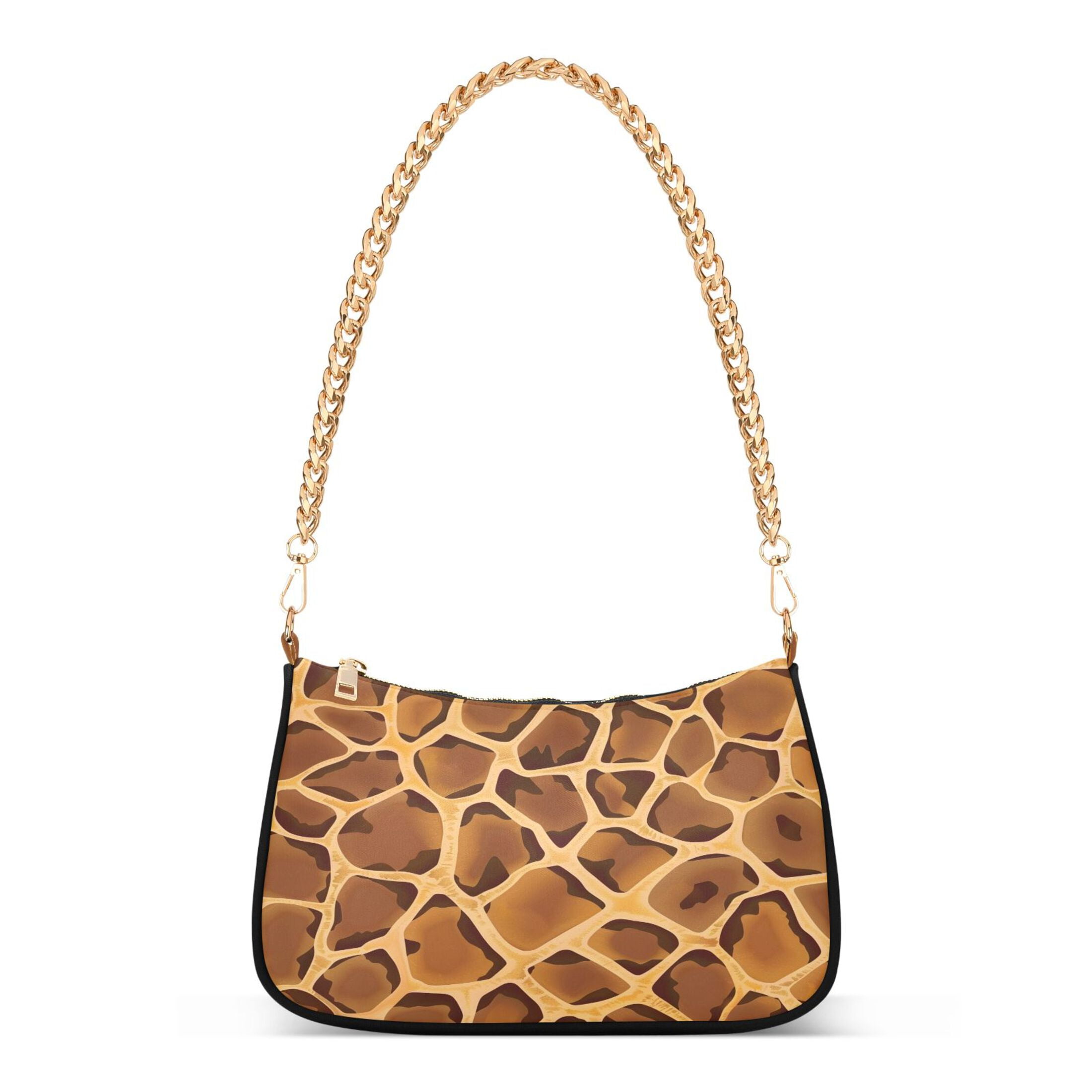 Ryvnso Snake Animal Skin Womens Chain Shoulder Bag Tote Handbags Clutch ...