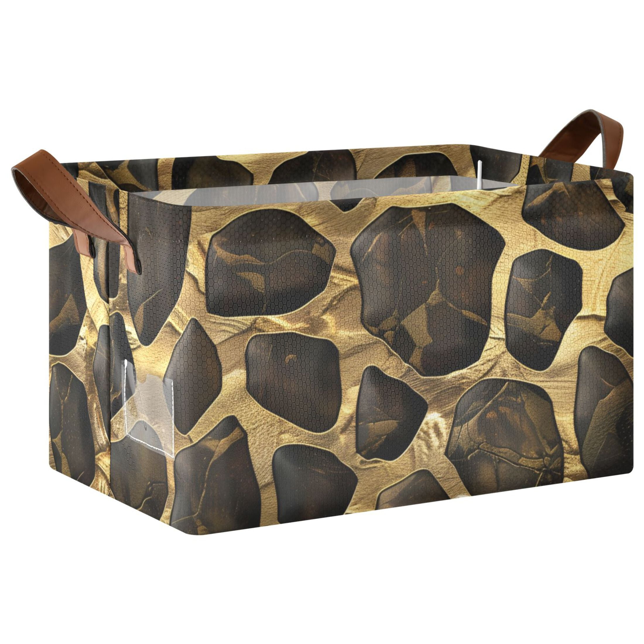Ryvnso Snakes Print Storage Bins Large Basket Foldable Cube Toys ...