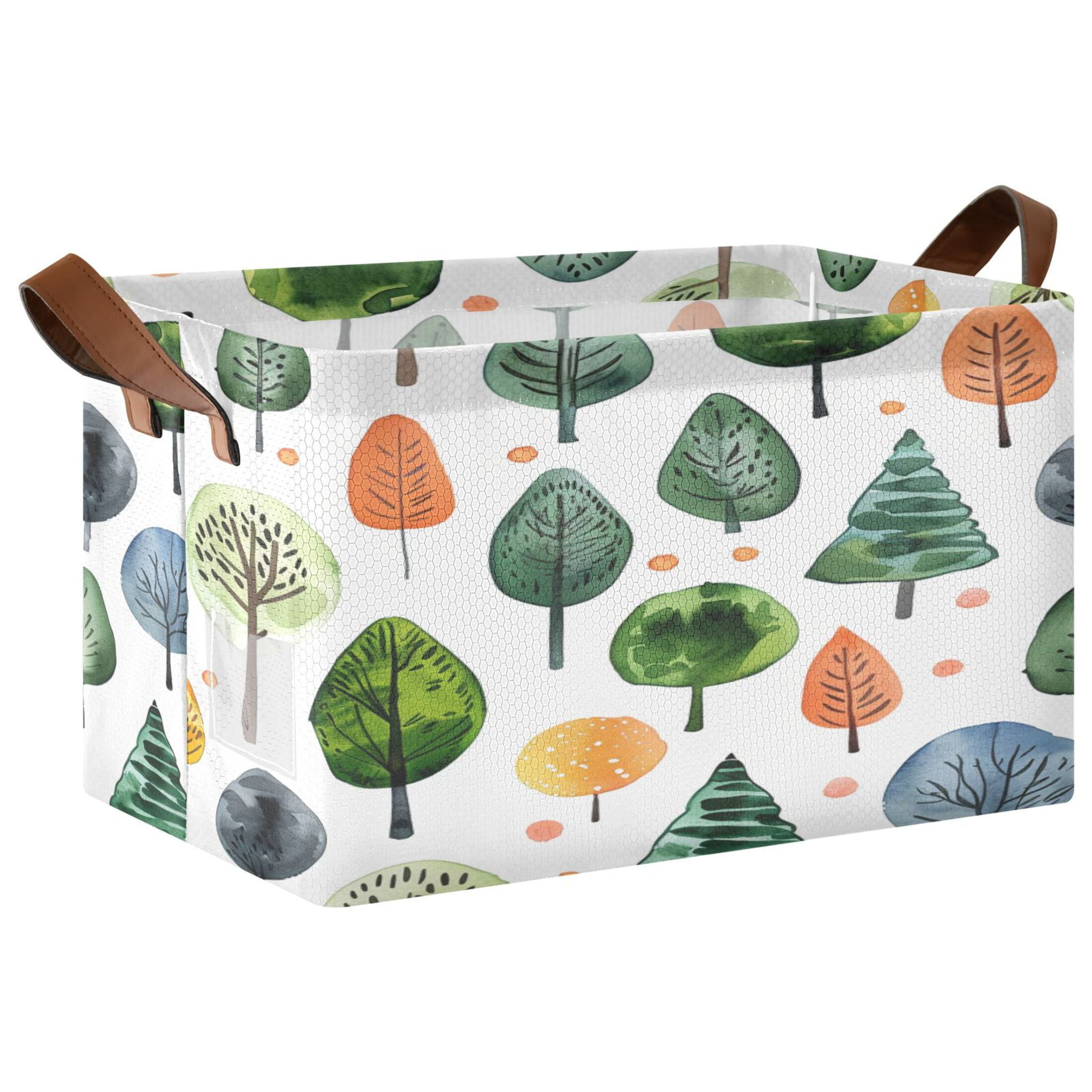 Ryvnso Trees Christmas Storage Bins Large Basket Foldable Cube Toys ...