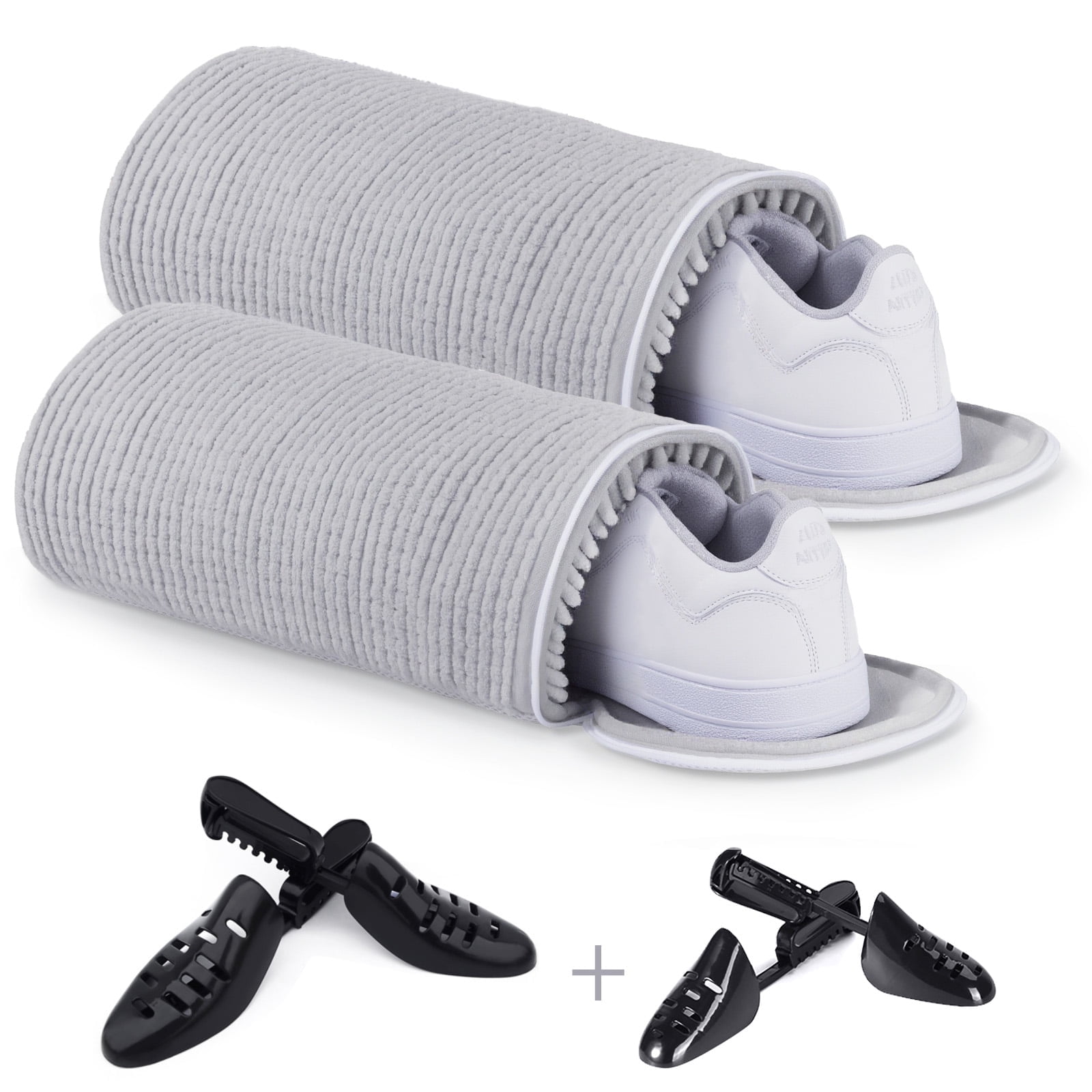 Rywell Shoe Washing Bag, Fluffy Fibers 360° All-Around Cleaning Shoe ...