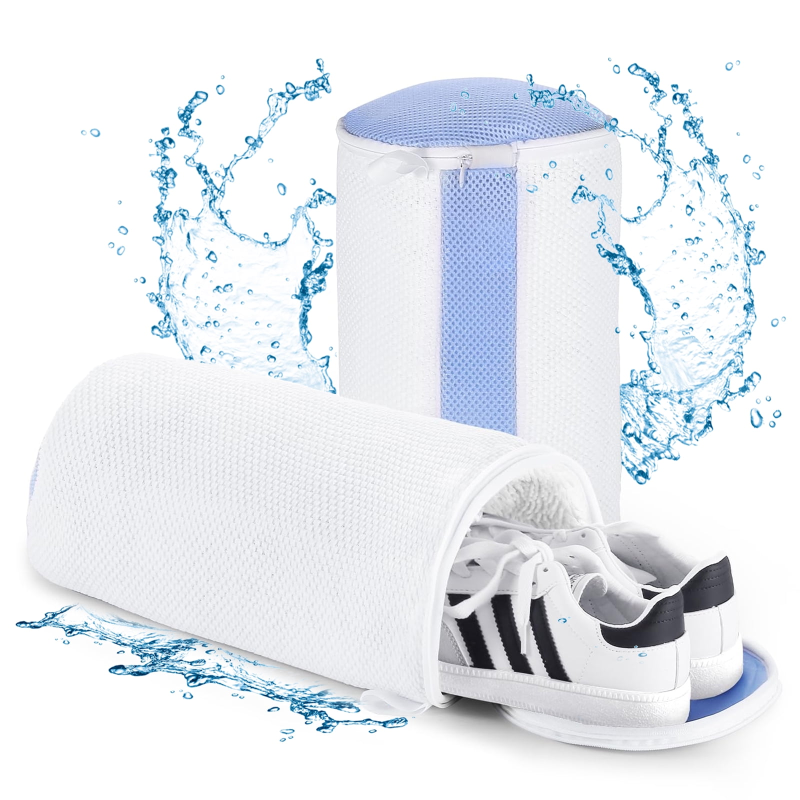 Avoalre Shoe Washing Bag, 360° All-Around Cleaning with Microfiber ...