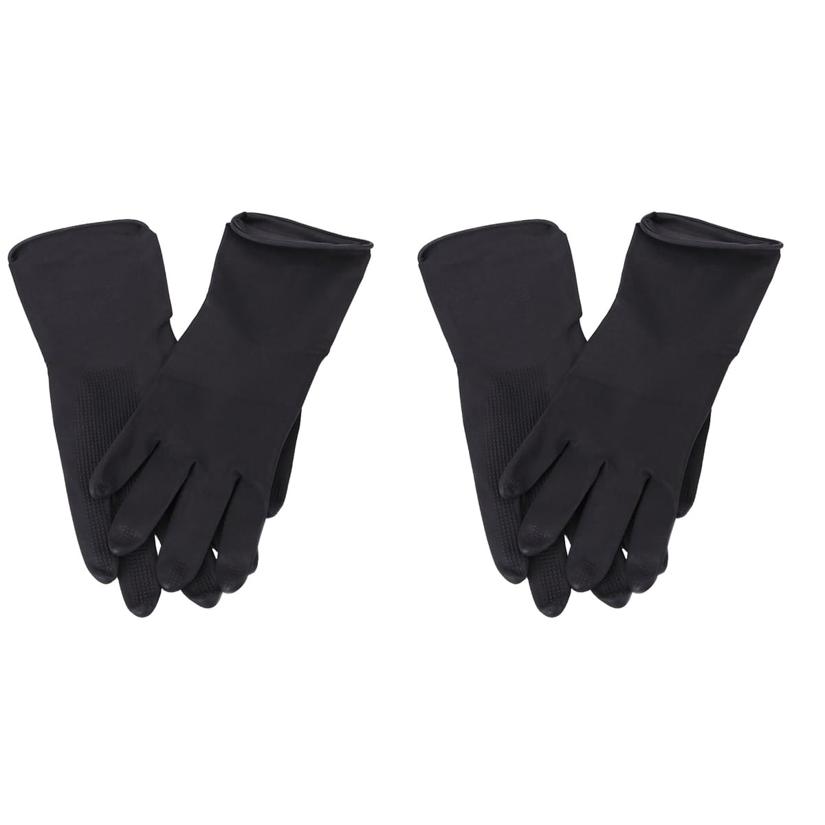 S 10 Pairs Hair Dye Shampoo Black Gloves Hand Muffs Clean Emulsion ...