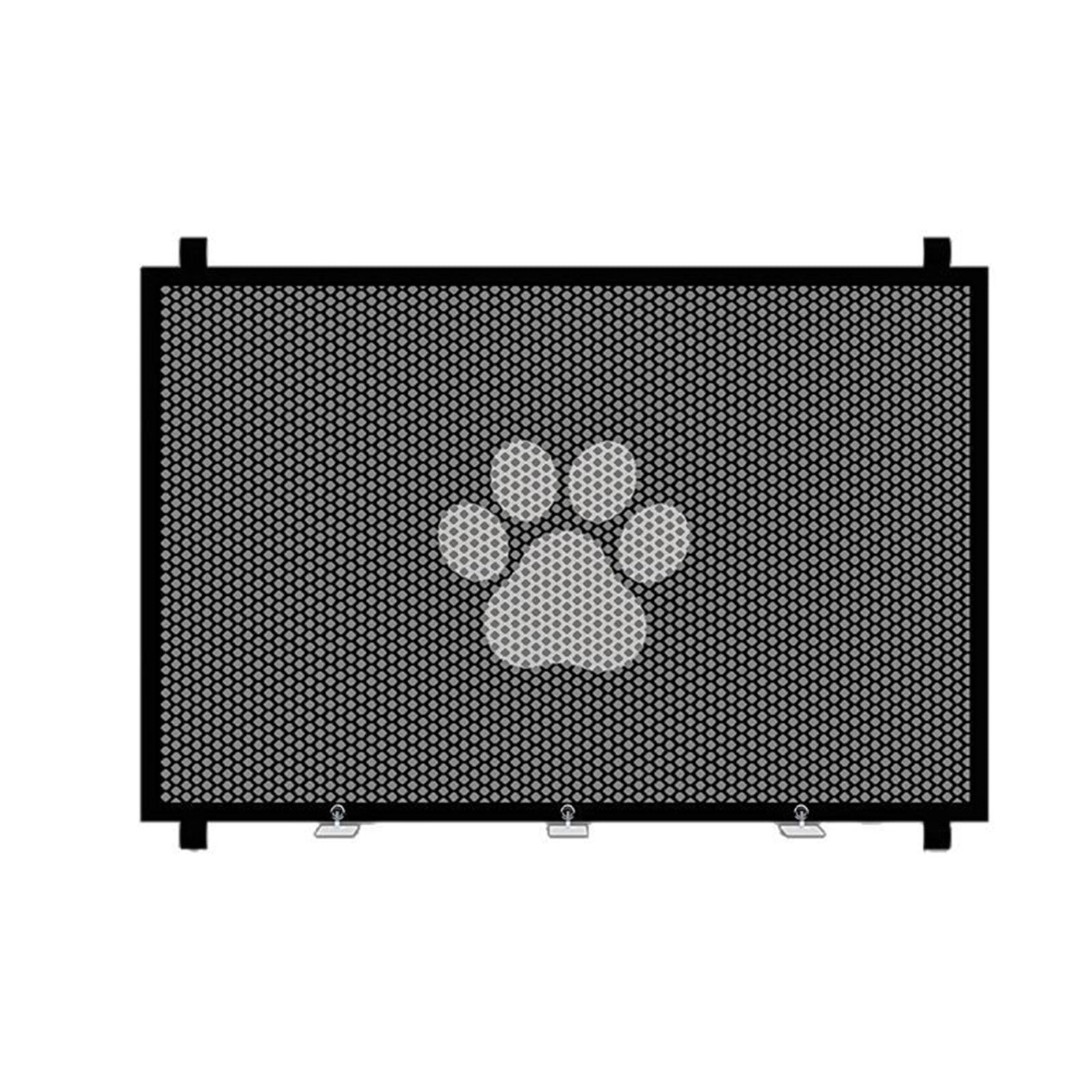 S 110X78Cm No Drilling Paw Print Pet Fence For Home Staircase Entrance ...