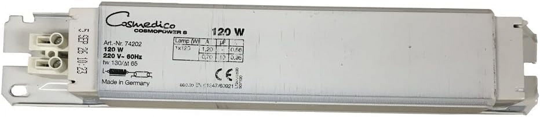 S 120W Choke Ballast - 220V - 60 Hz - Tanning Lamp Ballast #74202 ...