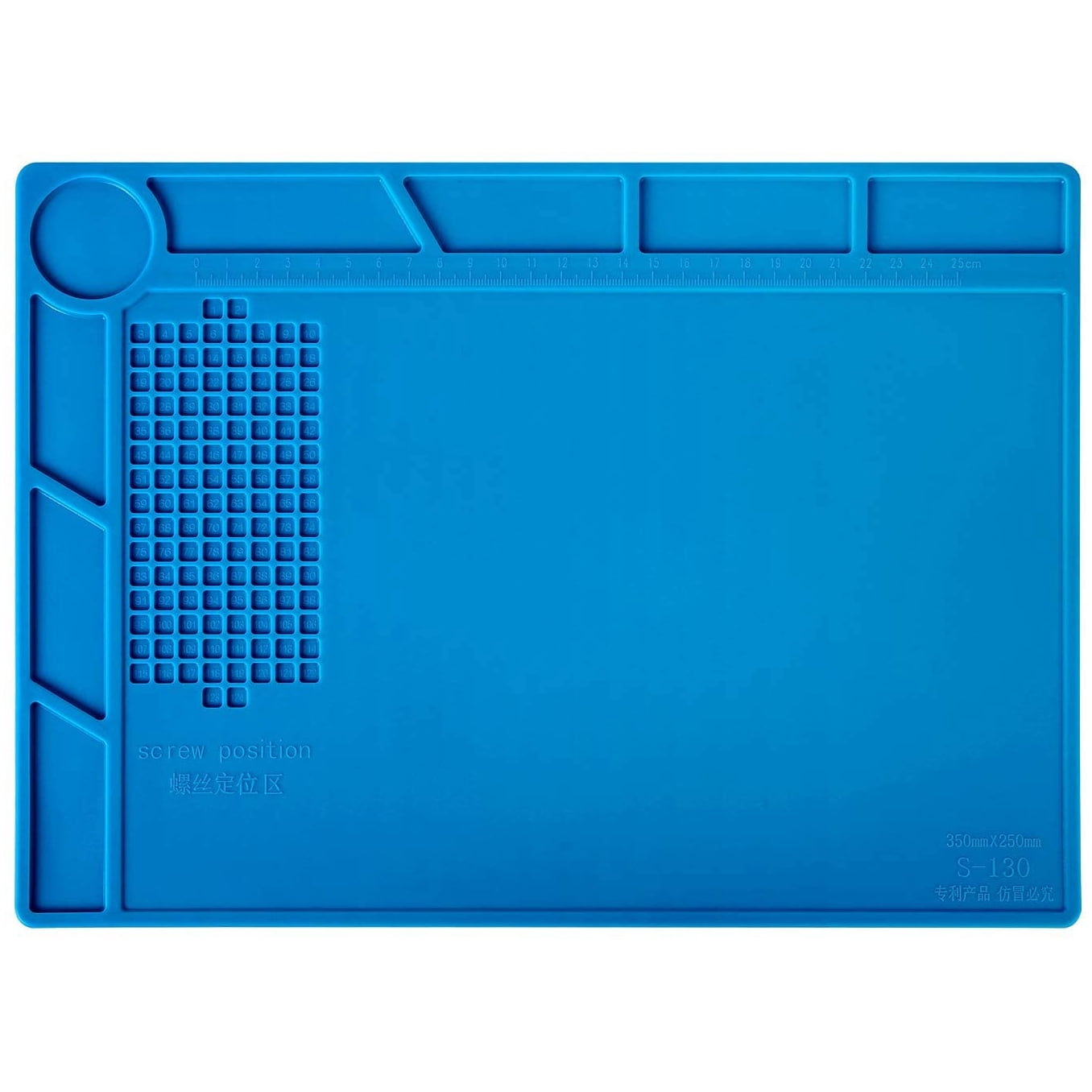 S-130 Insulation Silicone Soldering Mat Repair Mat, Heat Resistant ...