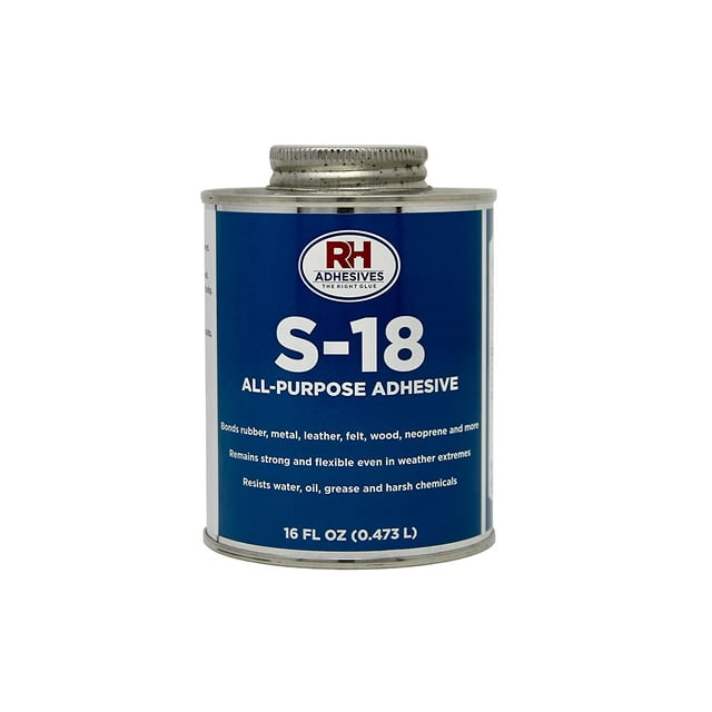 S-18 All-Purpose Adhesive, 16 oz. can - RH Adhesives - Walmart.com