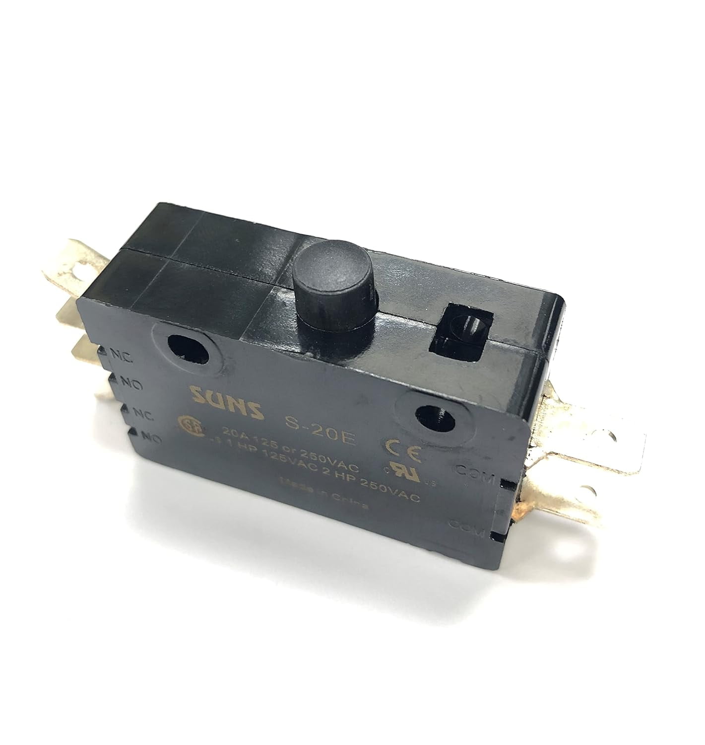 S-20 Series DPDT 20 A Plunger General Purpose Micro Switch - 1 Item(s ...