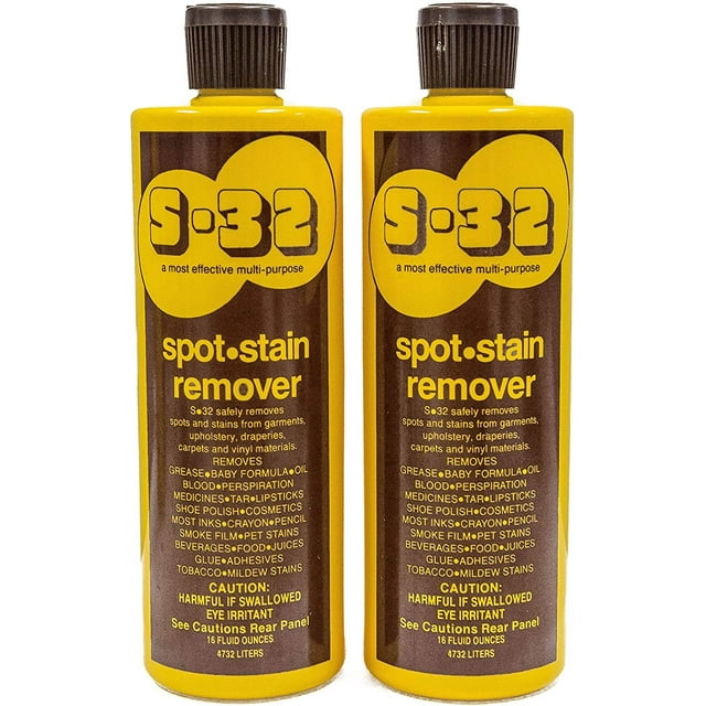 S-32 Spot Stain Remover, Safely Removes Stubborn Spots and Stains ...
