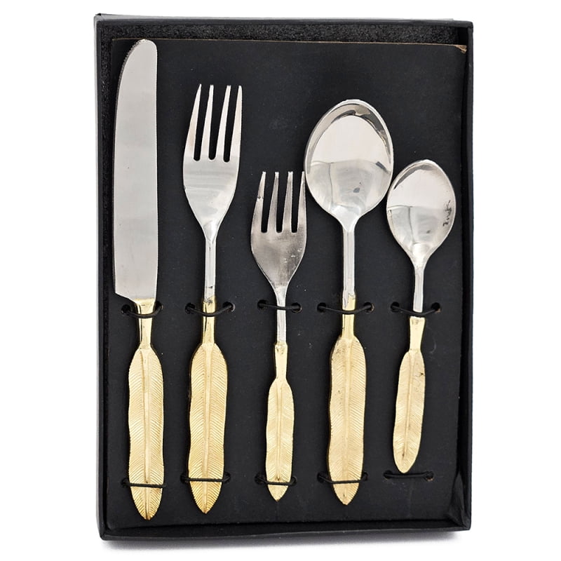 S/5 Cutlery In Box Five-piece cutlery set - Walmart.com