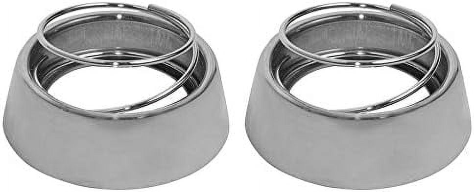 S 5122COLLDC Chrome 26D Finish Cylinder Collar with Spring for Marks ...