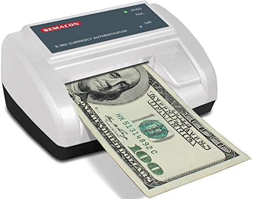 S-960 Cordless Automatic Currency Authenticator/Counterfeit Detector ...