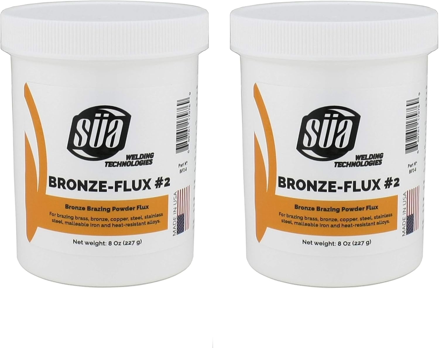 SÜA® - Bronze Brazing Flux Powder - 8 Ounces Jar. (2-PACK) - Walmart.com