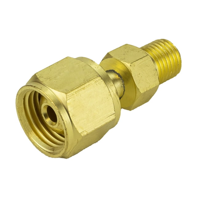 SÜA - Oxygen Regulator/Torch to Hose Adaptor - Size "B" 9/16"-18-RH to ...