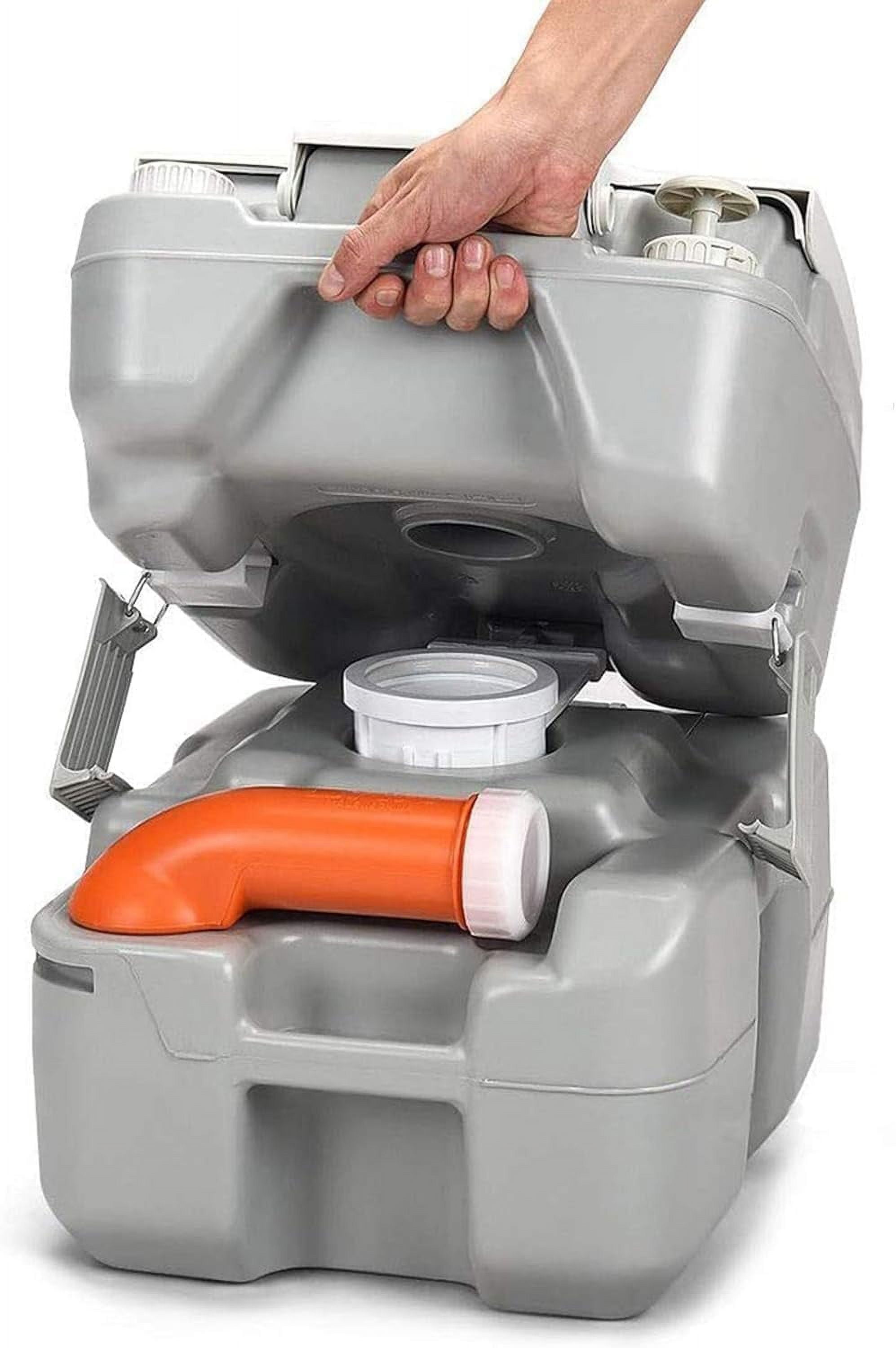 S AFSTAR 5.3 Gallon Portable Toilet for Camping, RV Camping Toilet with ...