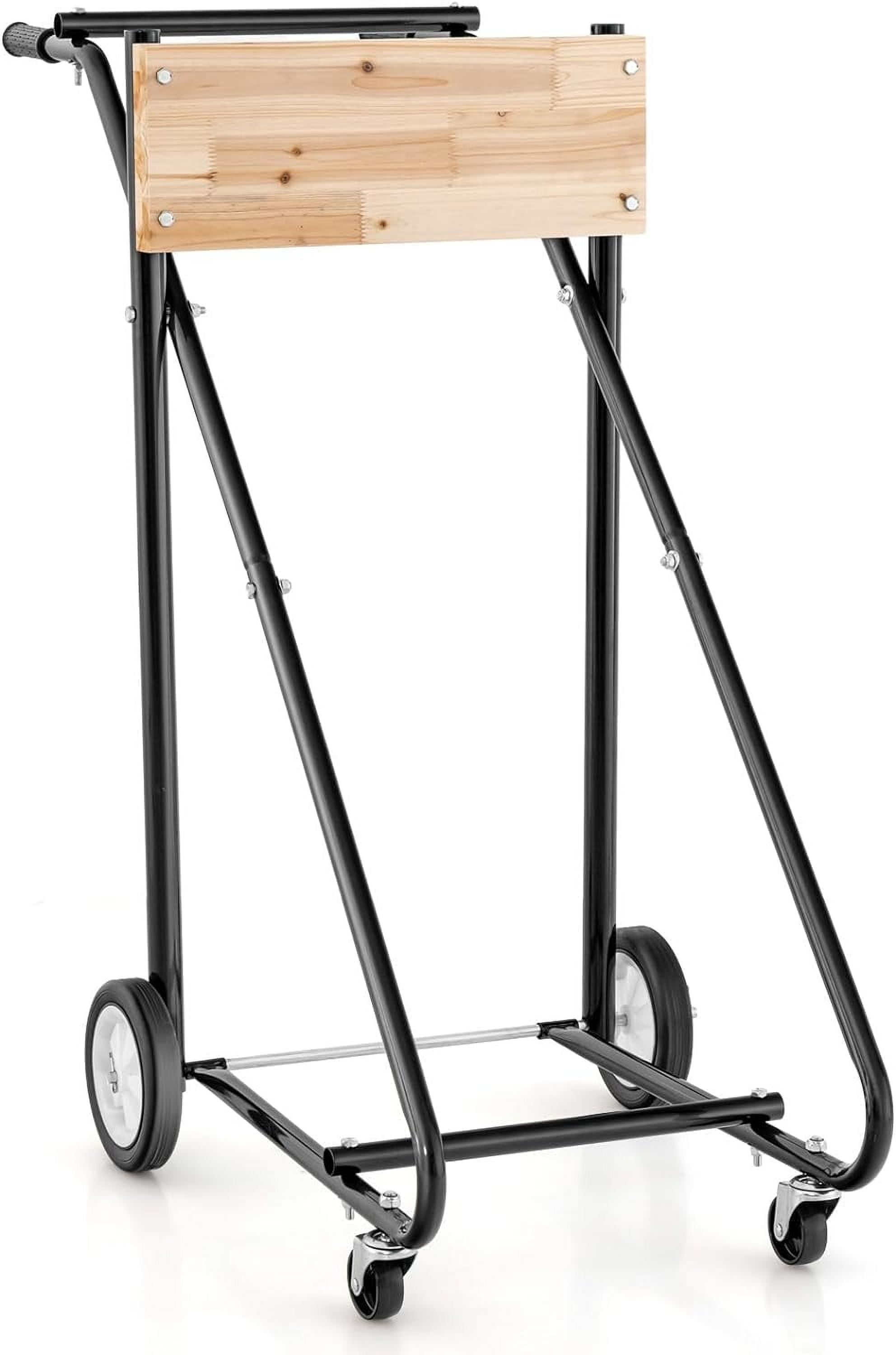 S AFSTAR Outboard Boat Motor Stand, Heavy Duty Engine Carrier Cart ...