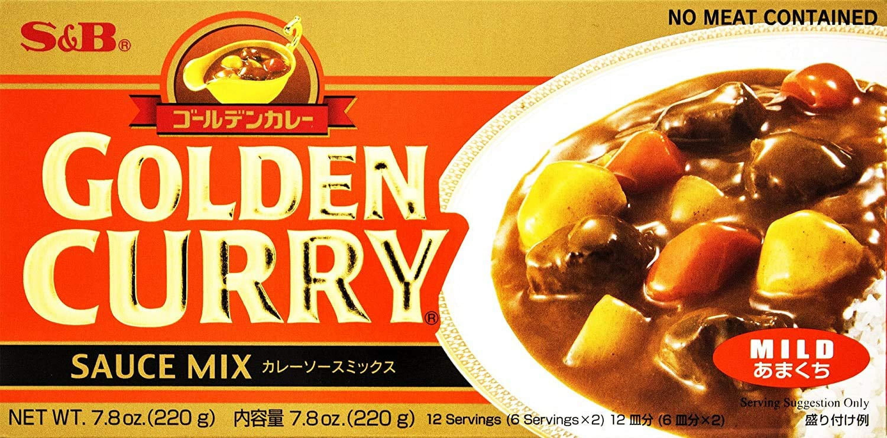 S&B Golden Curry Sauce Mix, Hot, (Pack Of 5), 50% OFF