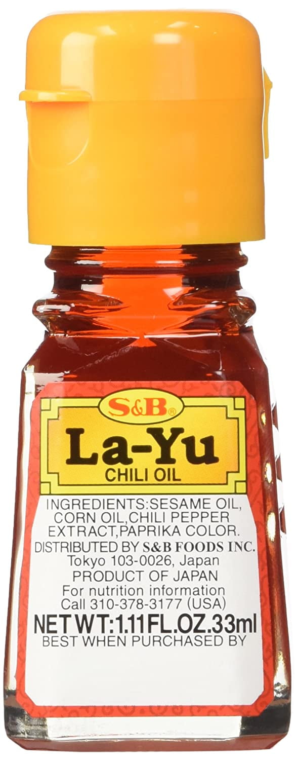 S&B Layu, Chili Oil, 1.11 fl oz - Walmart.com