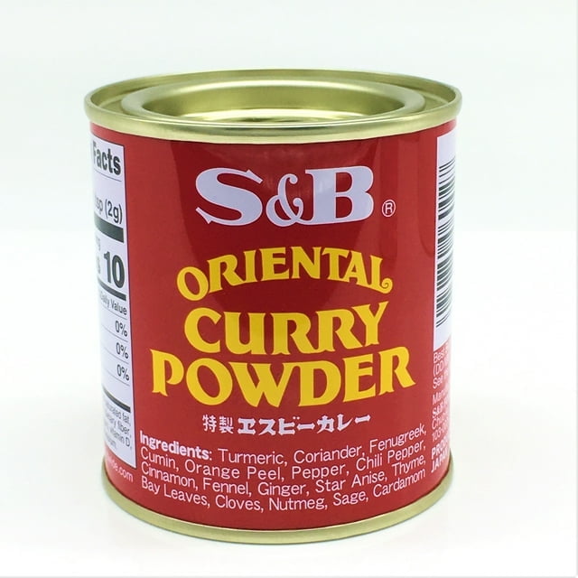 S&B Oriental Curry Powder, Made in Japan 3oz - Walmart.com