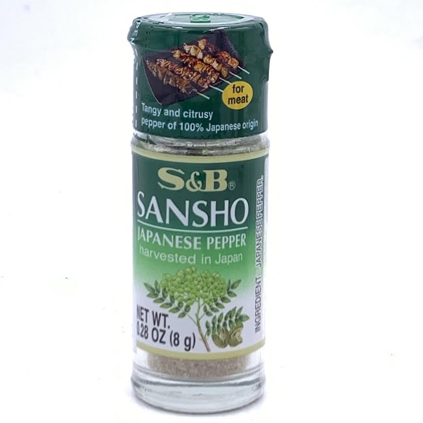 S & B Sansho Japanese Pepper Harvested In Japan 0.28oz/8g - Walmart.com