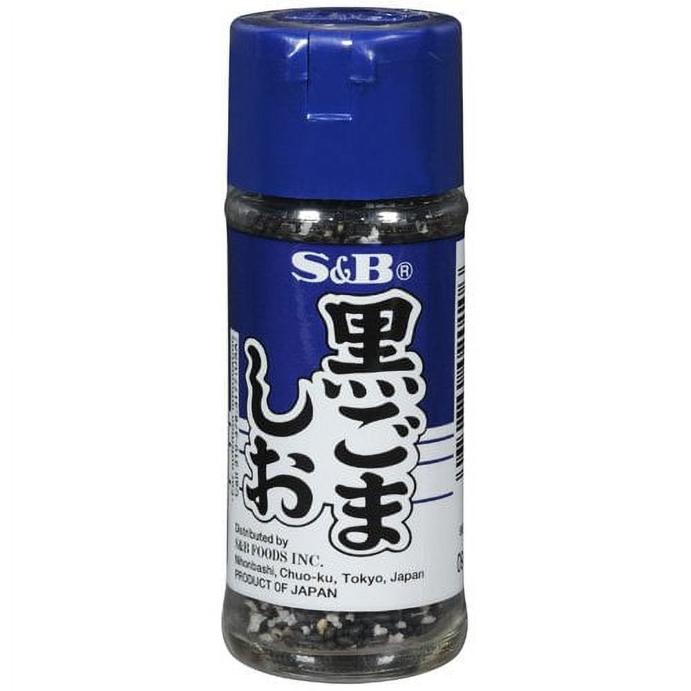 S&B Black Sesame Seed Salt, 1.2 oz - Walmart.com