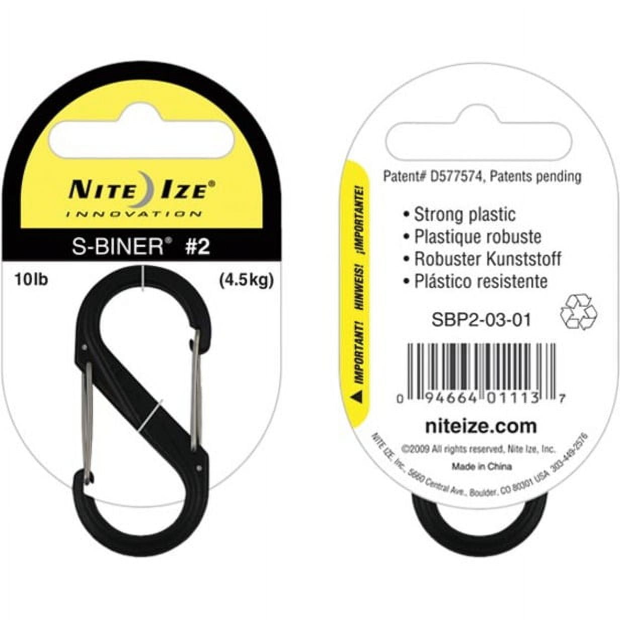 S-Biner SBP20301 Plastic Carabiner Clip - Walmart.com