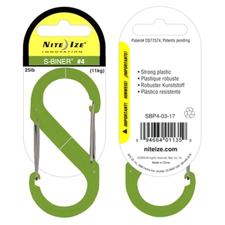 S-Biner SBP40317 Plastic Carabiner Clip - Walmart.com