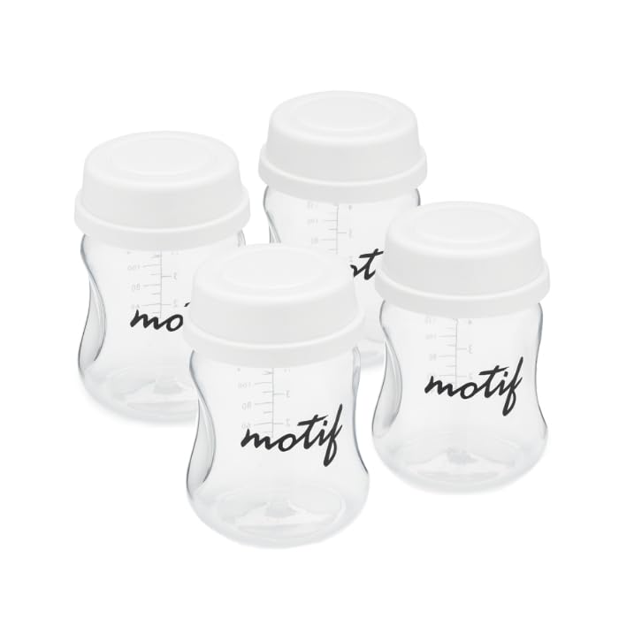 S Breast Milk Storage Bottles for Twist Breast Pump - Durable Plastic ...
