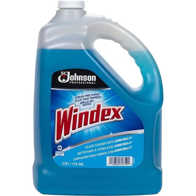 S. C. Johnson & Son 1 gal Windex Glass & Multi-Surface Cleaner ...