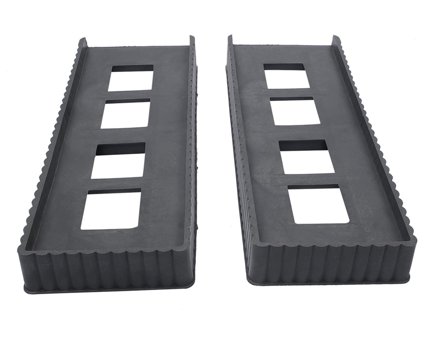 S Cart 2 Piece Almari Stand for AlmirahsWardrobesDressing TablesBook ...