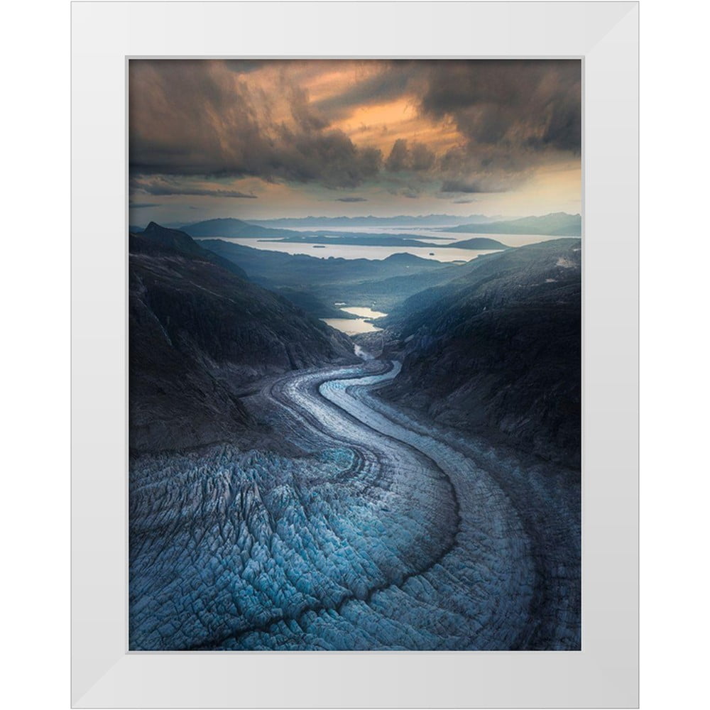 S. Chia, James 12x14 White Modern Wood Framed Museum Art Print Titled ...