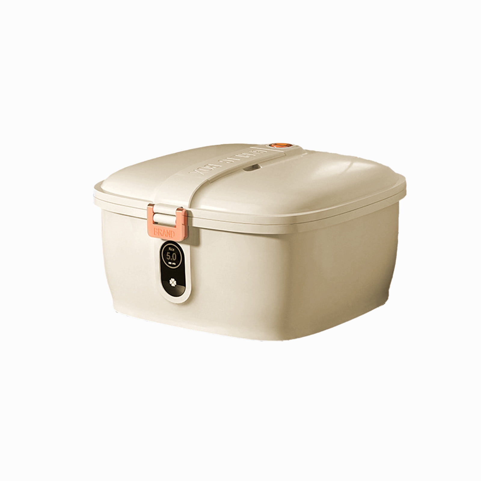 S Compact Airtight Rice Container Kitchen Storage Solution 2Kg Capacity ...