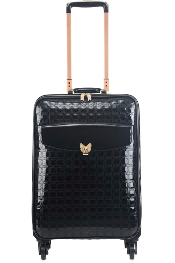 Rolling Leather Luggage