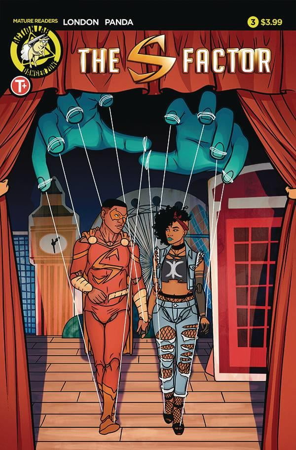 S Factor #3 Action Lab - Danger Zone Comic Book - Walmart.com