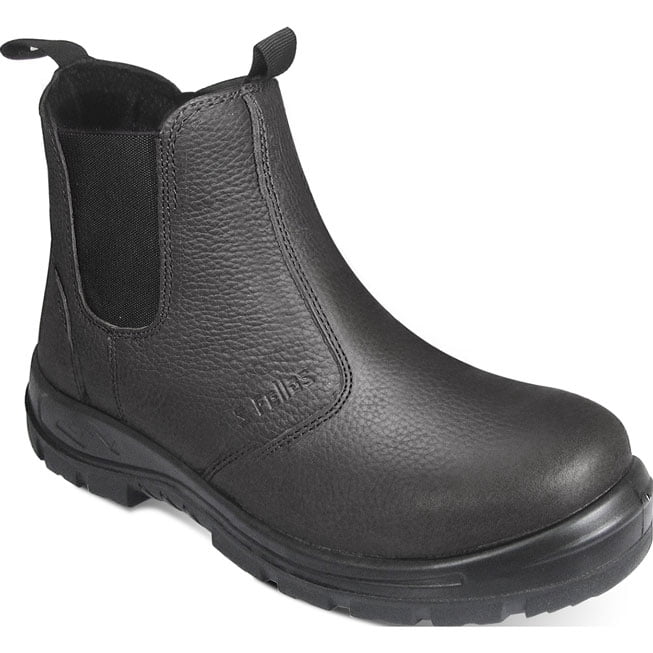 S Fellas by Genuine Grip Mens Hercules Soft Toe Twin-Gore Boots Black ...