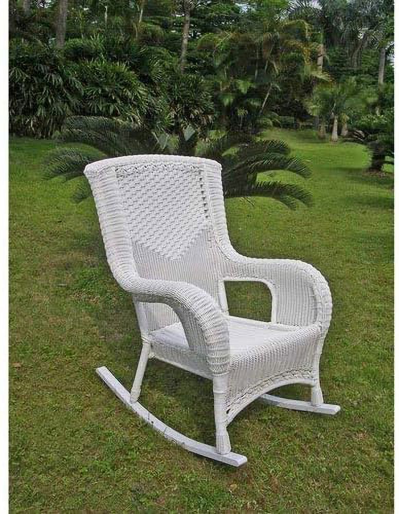 S Furniture Piece San Tropez Resin Wicker Aluminum Rocker - Walmart.com