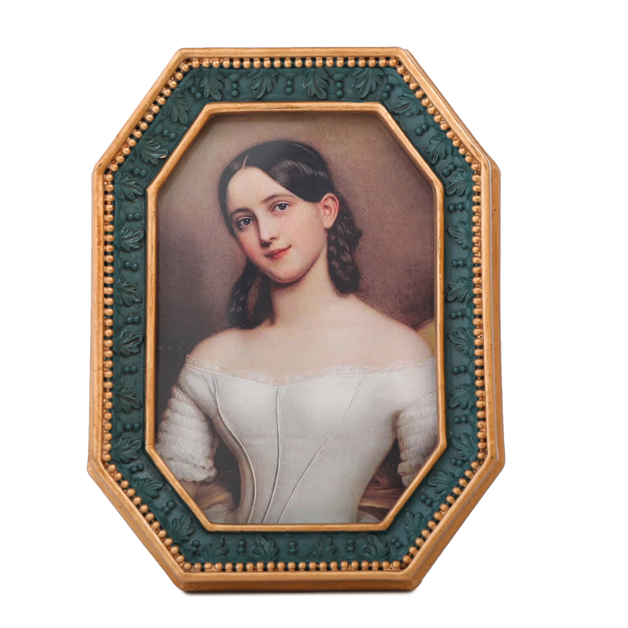 S GMOMENT Vintage Picture Frames 2.5x3.5 Wallet Size Picture Frames ...