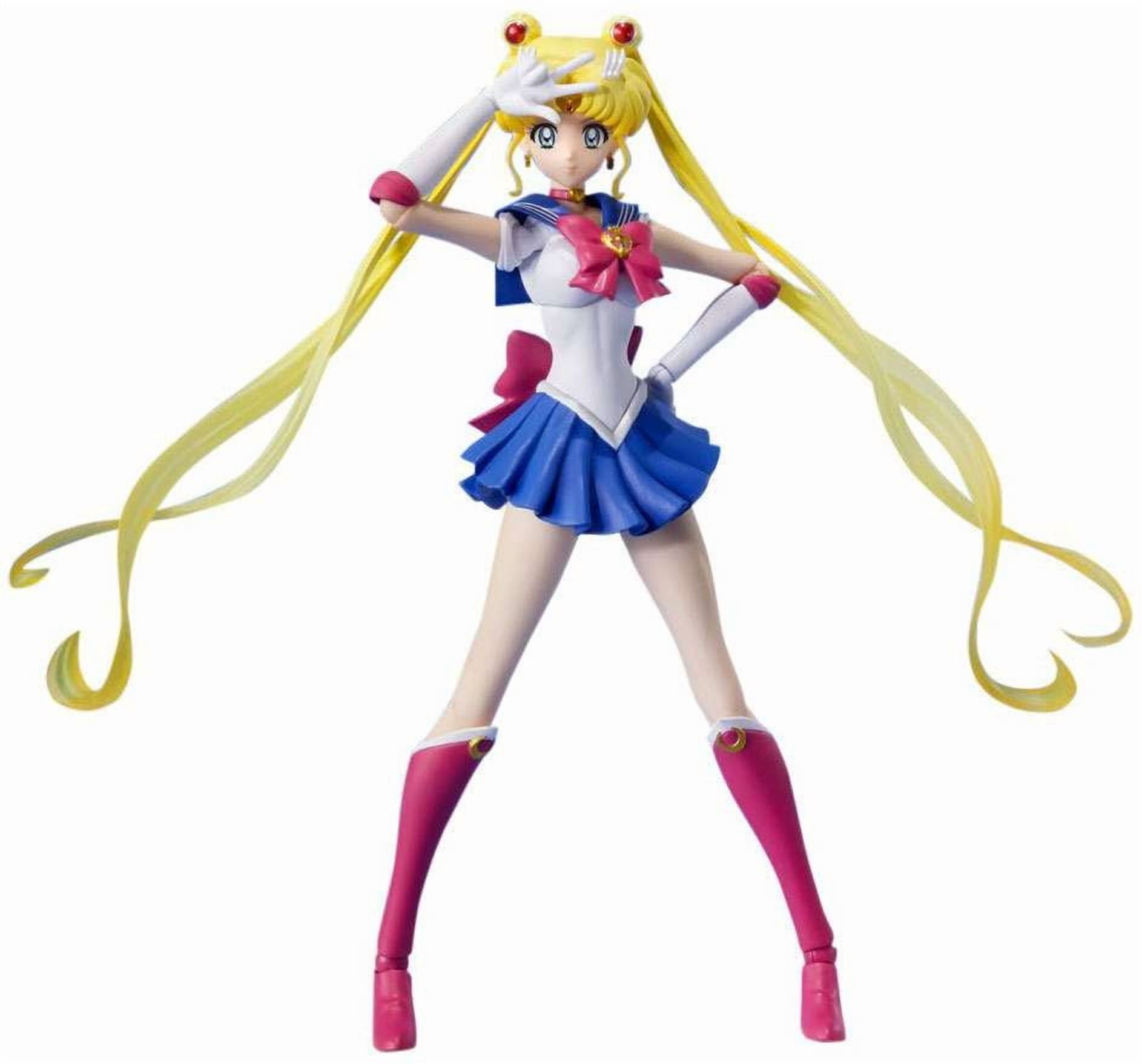 S.H. Figuarts Sailor Moon Action Figure [Pretty Guardian] - Walmart.com