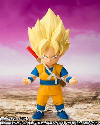 S.H. Figuarts Super Saiyan Son Goku (Mini) Daima "Dragon Ball DAIMA ...