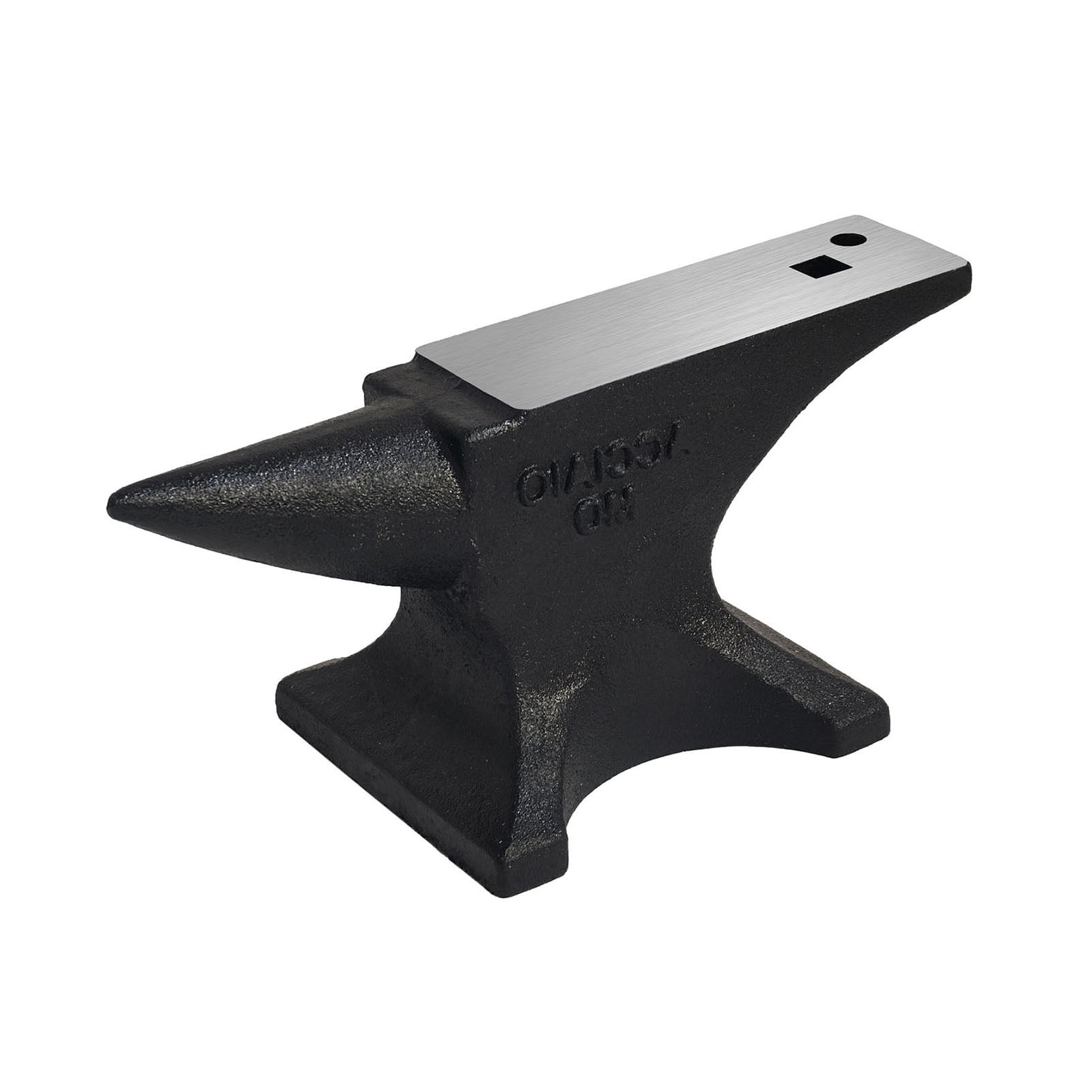 S-HOME 25lbs Cast Steel Single Horn Anvil with Stable Base for ...