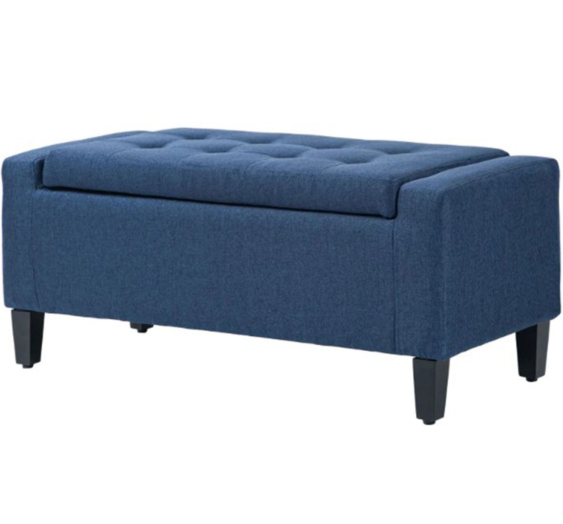 S-HOME Upholstered Entryway Ottoman Bench Featuring Lift Top Storage ...
