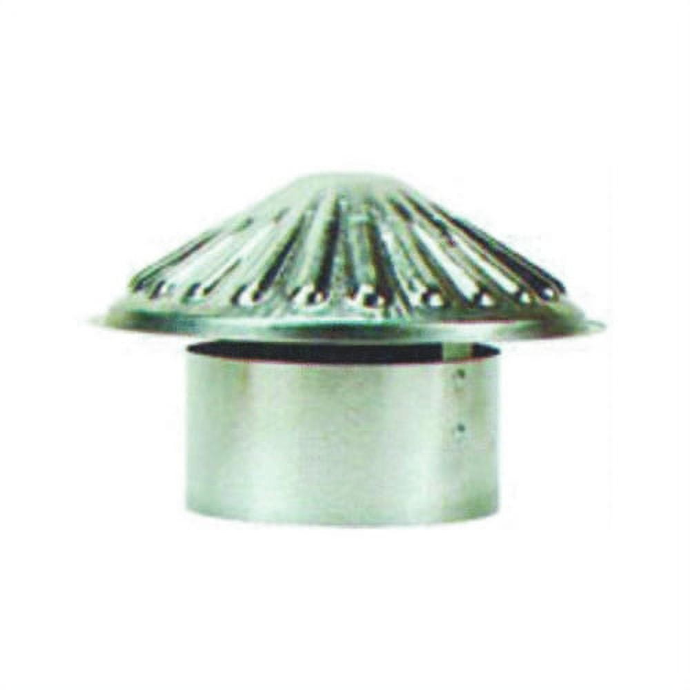 S & K Galvanized Steel 4 In. x 6-3/4 In. Vent Pipe Cap D-284 - Walmart.com