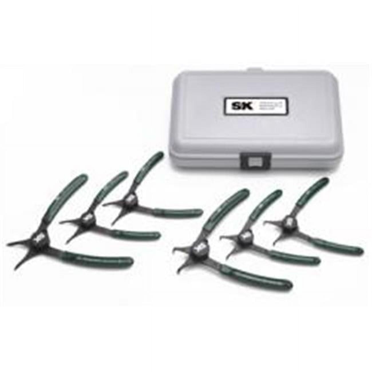 S-K Hand Tool SK7780 6 Piece Cam Lock Retaining Ring Plier Set ...