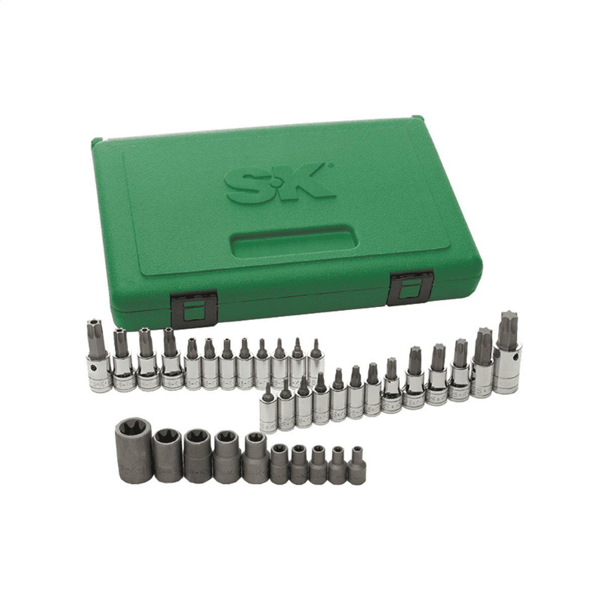 S K Hand Tools SOCKET SET TORX 35 PC 1/4 & 3/8 & 1/2IN. DRIVE - Walmart.com