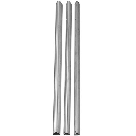 S&K Telescoping Aluminum Triangular Pole, 12' with Keys - Walmart.com