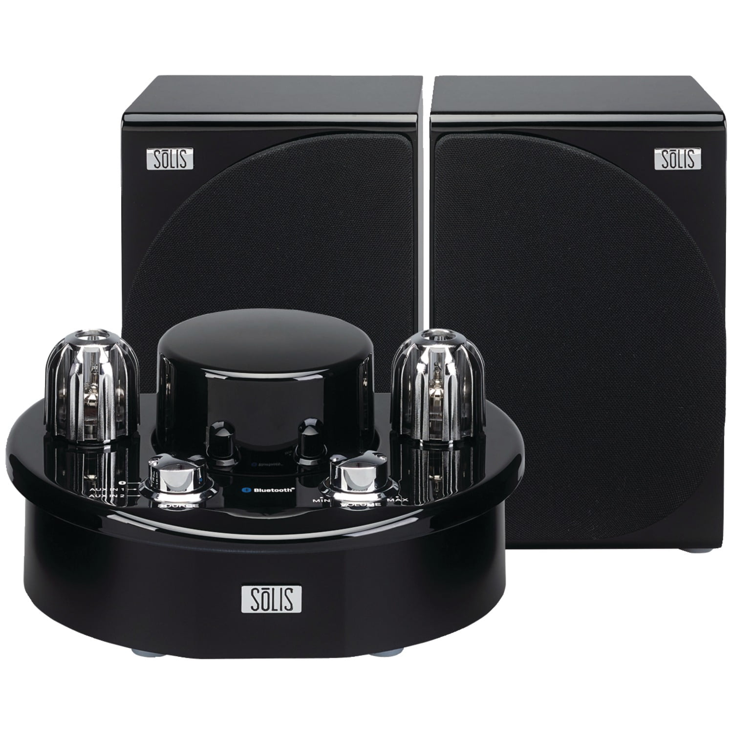 SōLIS SO-7500 Stereo Bluetooth Vacuum Tube Audio System - Walmart.com